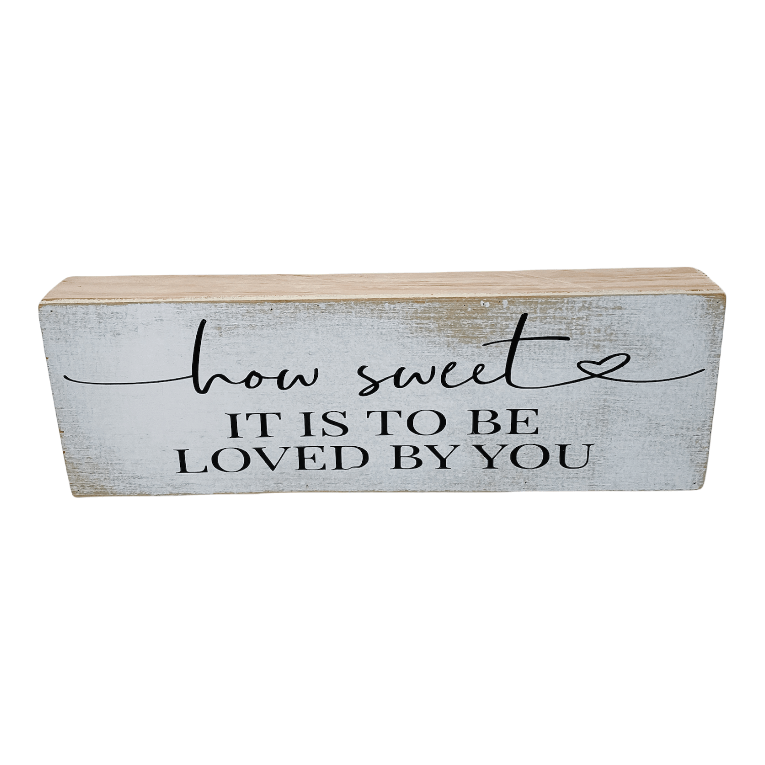 How Sweet It Is Long Farmhouse Wood Sign - Pro Day Spa