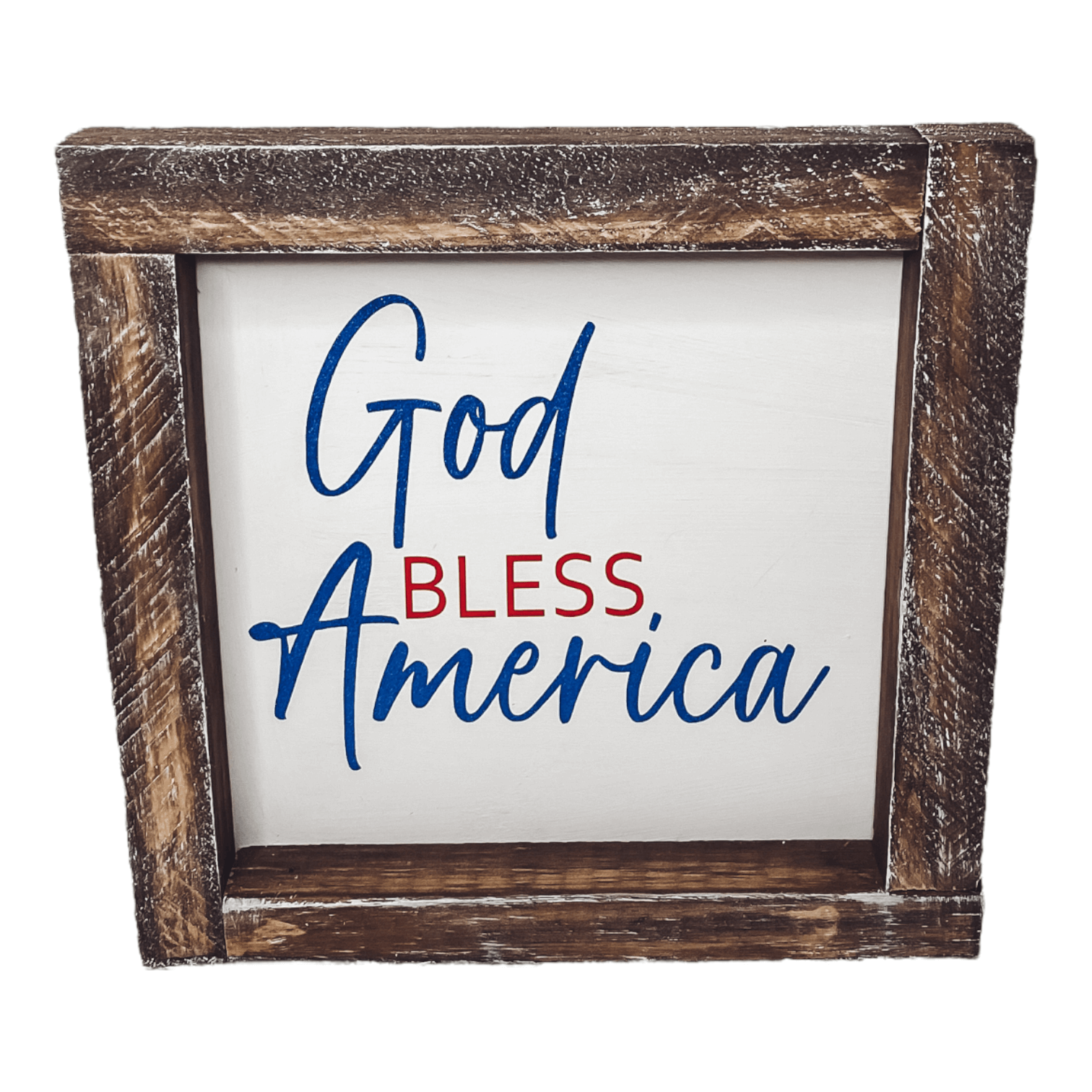 God Bless America Sign - Pro Day Spa